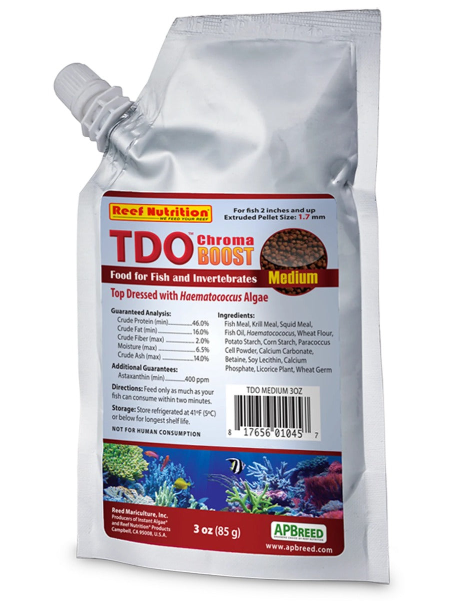 Reef Nutrition TDO Chroma Boost EP1 (1700 Micron) 3oz — Finest Aquatics